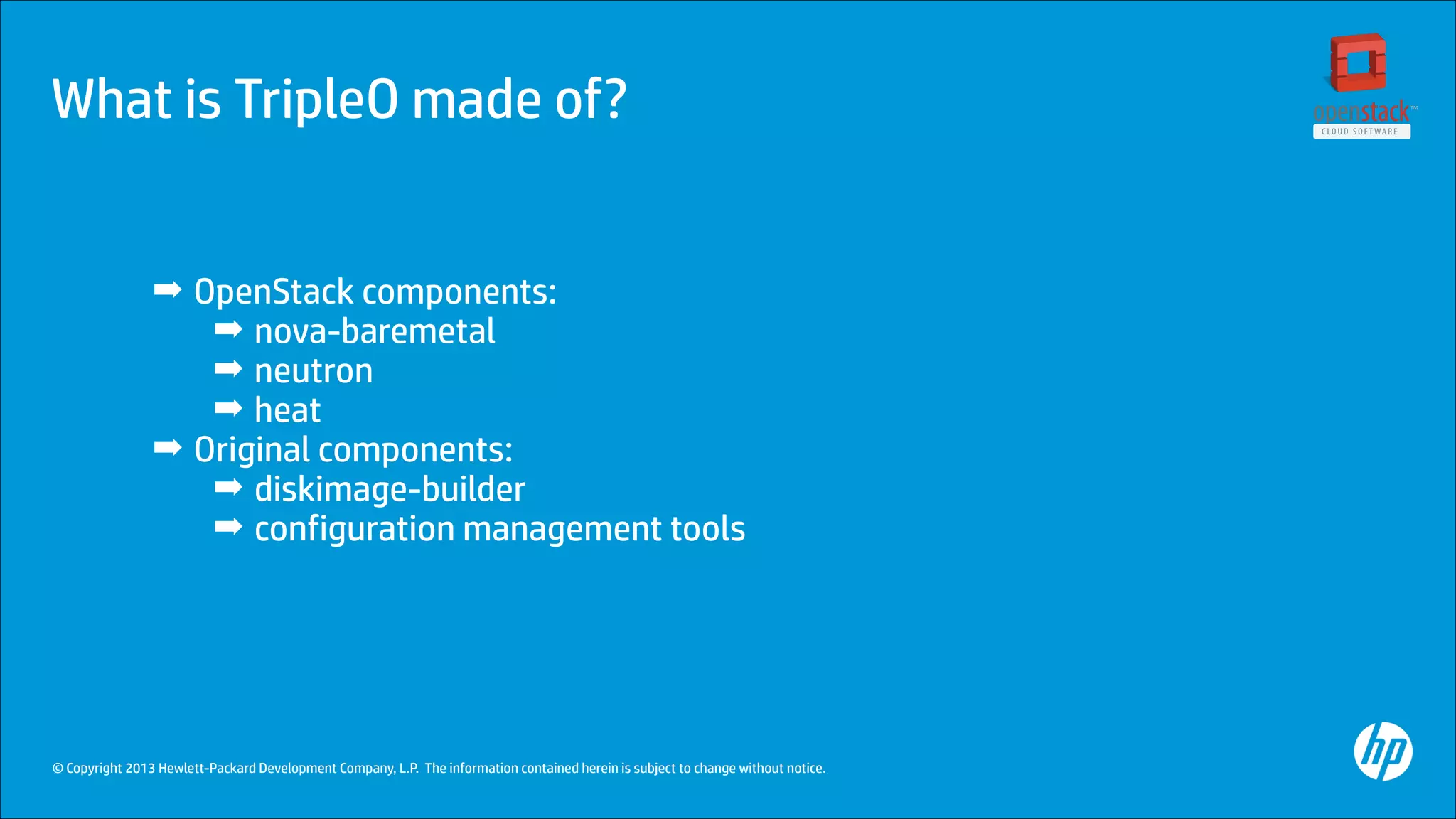 TripleO Lightning Talk | PPT