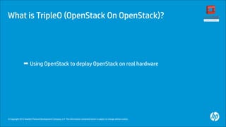 TripleO Lightning Talk | PPT