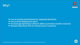 TripleO Lightning Talk | PPT