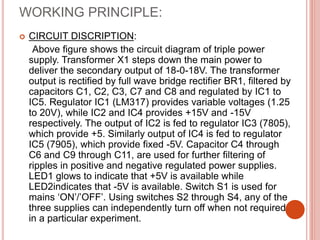 Triple power supply | PPTX