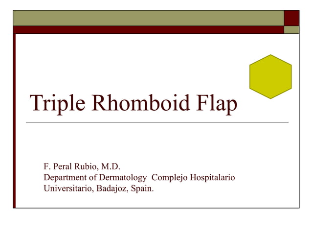Triple Rhomboid Flap | PPT | 3-D Graphics | Computer Software and ...