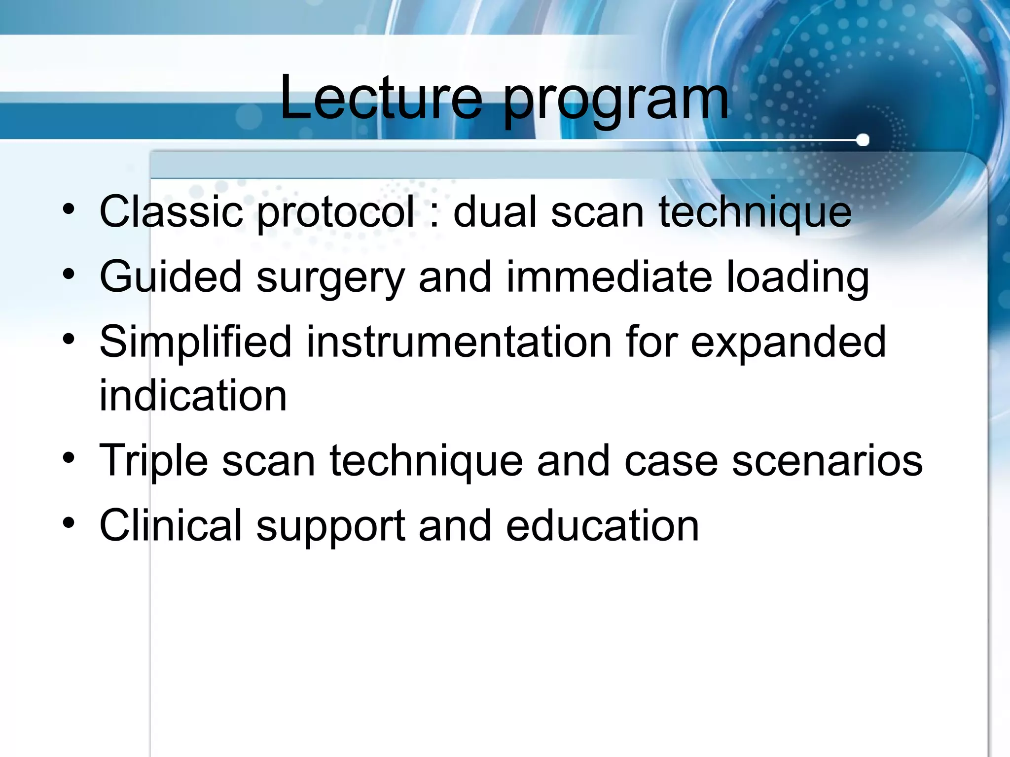 triple scan protocol (Dr. Gross) - a new and effective protocol for 3D ...