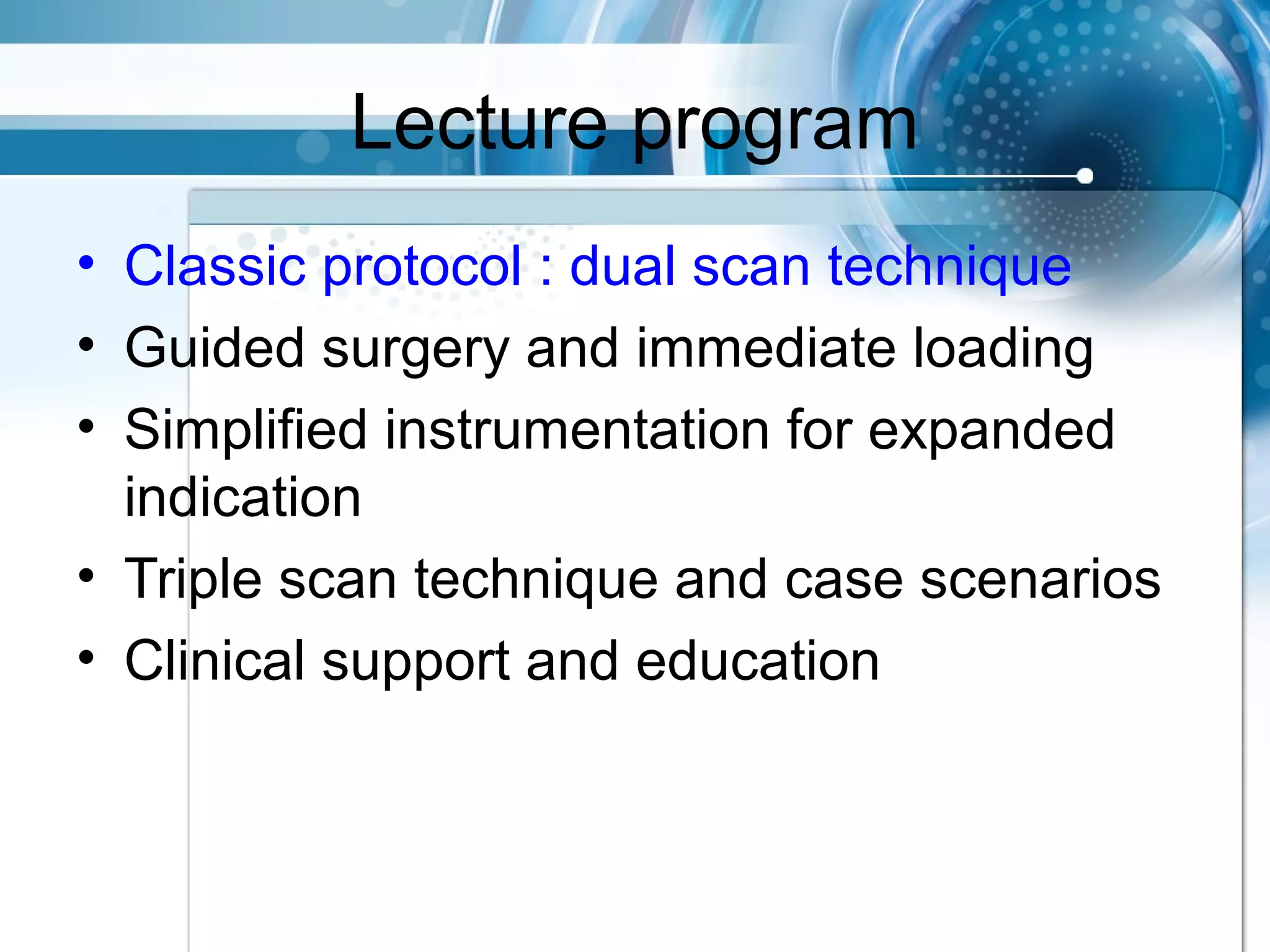 triple scan protocol (Dr. Gross) - a new and effective protocol for 3D ...