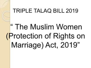 Triple talaq | PPT