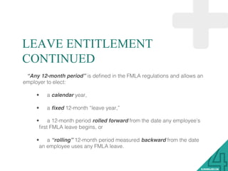 Triple Threat - FMLA, Workers' Compensation & Disability Update | PPT