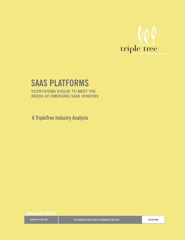 TripleTree Saas Platforms | PDF