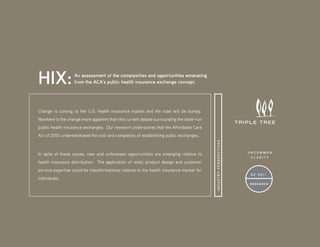 HIX: Health Insurance Exchanges | PPT