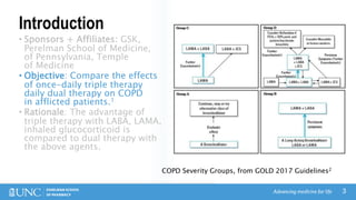 Triple v dual therapy in copd | PPTX