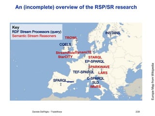 Triplewave: a step towards RDF Stream Processing on the Web | PPT