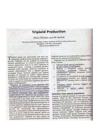 Triploid production | DOCX