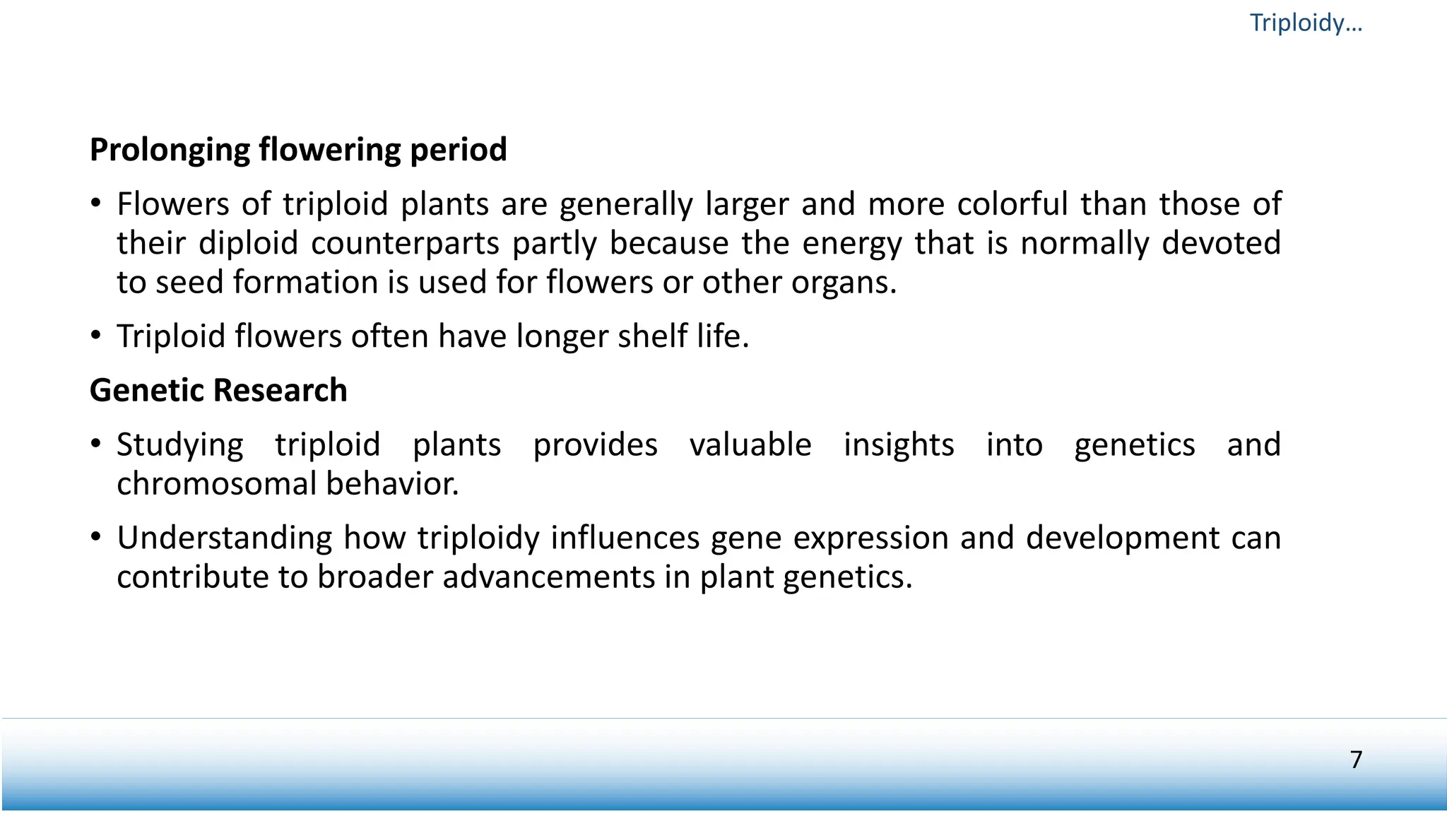 Triploidy ...............................pptx | Gardening | Home & Garden