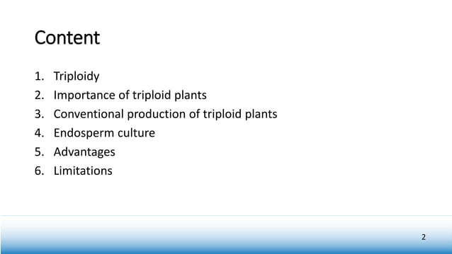 Triploidy ...............................pptx | Gardening | Home & Garden