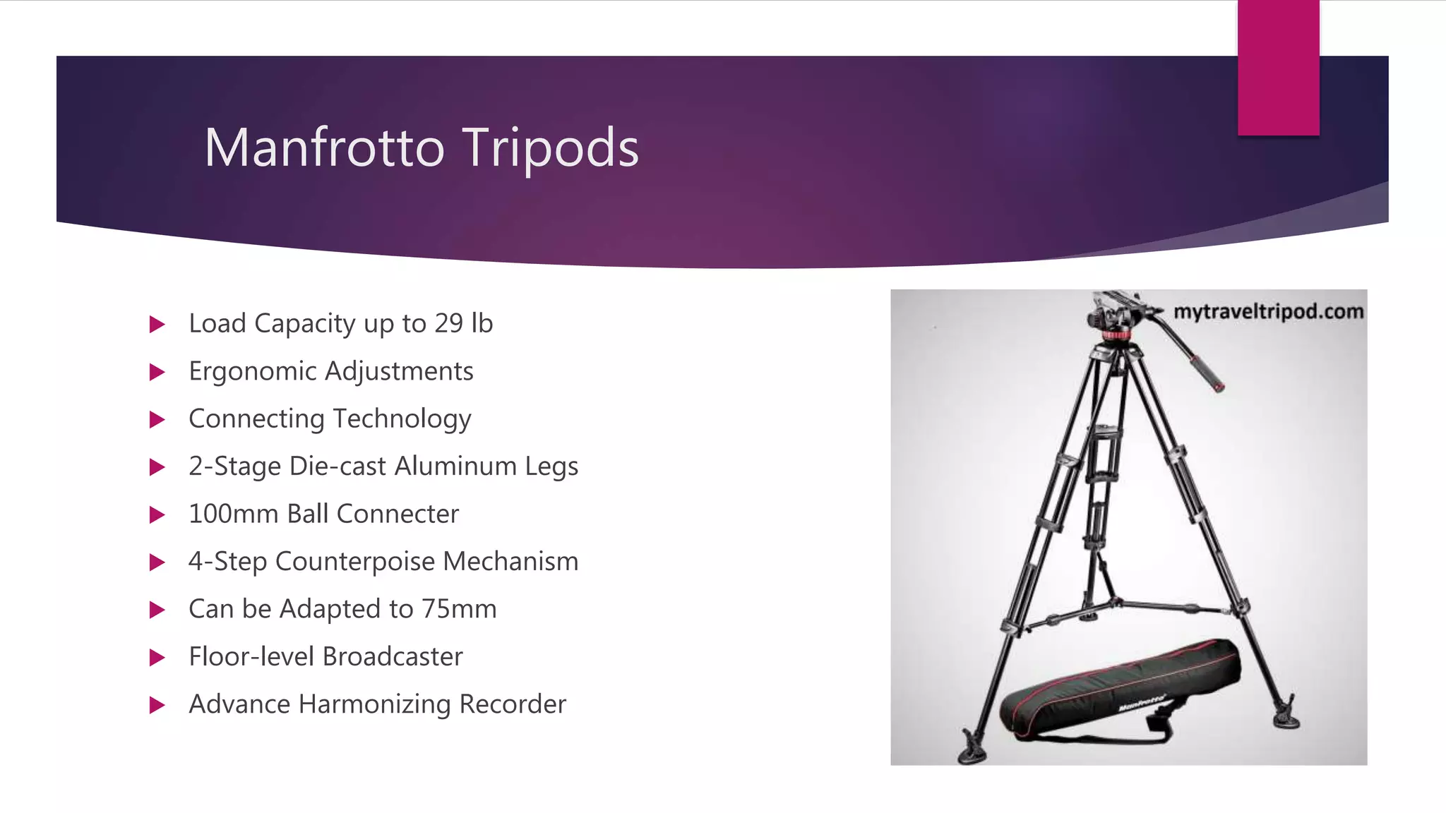 Tripod for photography | PPTX