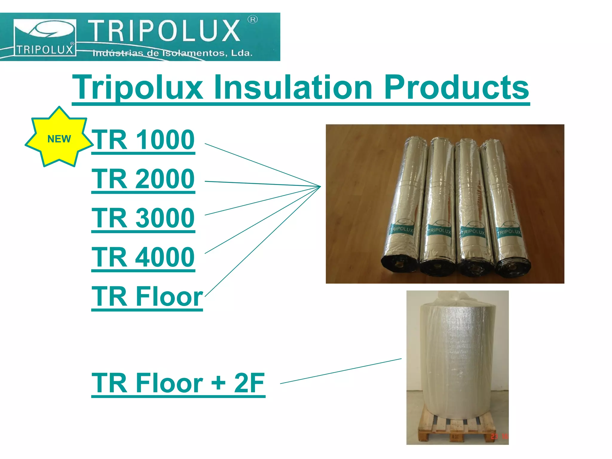 Tripolux - Insulation Products | PDF