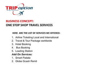 Trip Option Travel Agency Business | PPTX