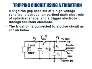 Tripping and control of impulse generators | PPT