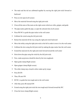 Tripping in manual | PDF