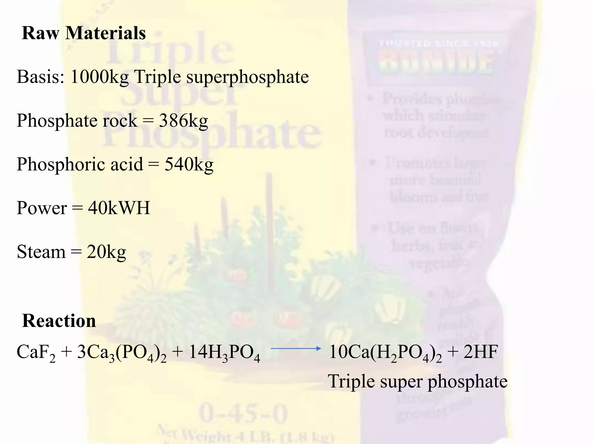 Triple super phosphate | PPTX