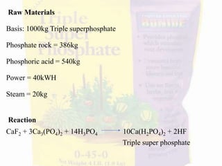 Triple super phosphate | PPTX