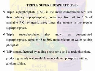Single Super Phosphate Formula