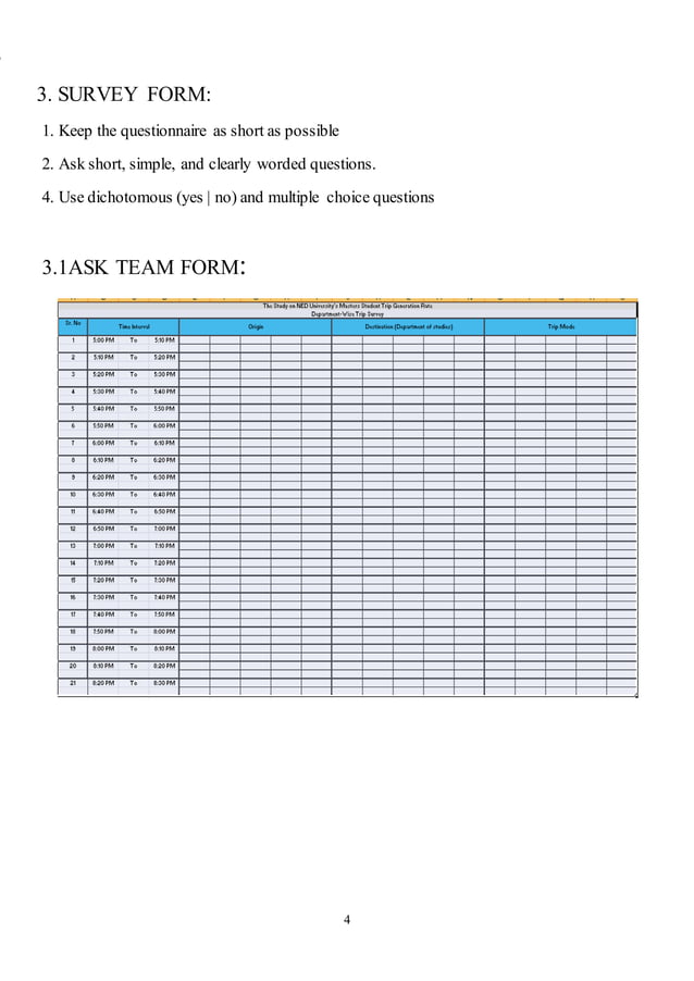 Trip rate calculations | DOCX