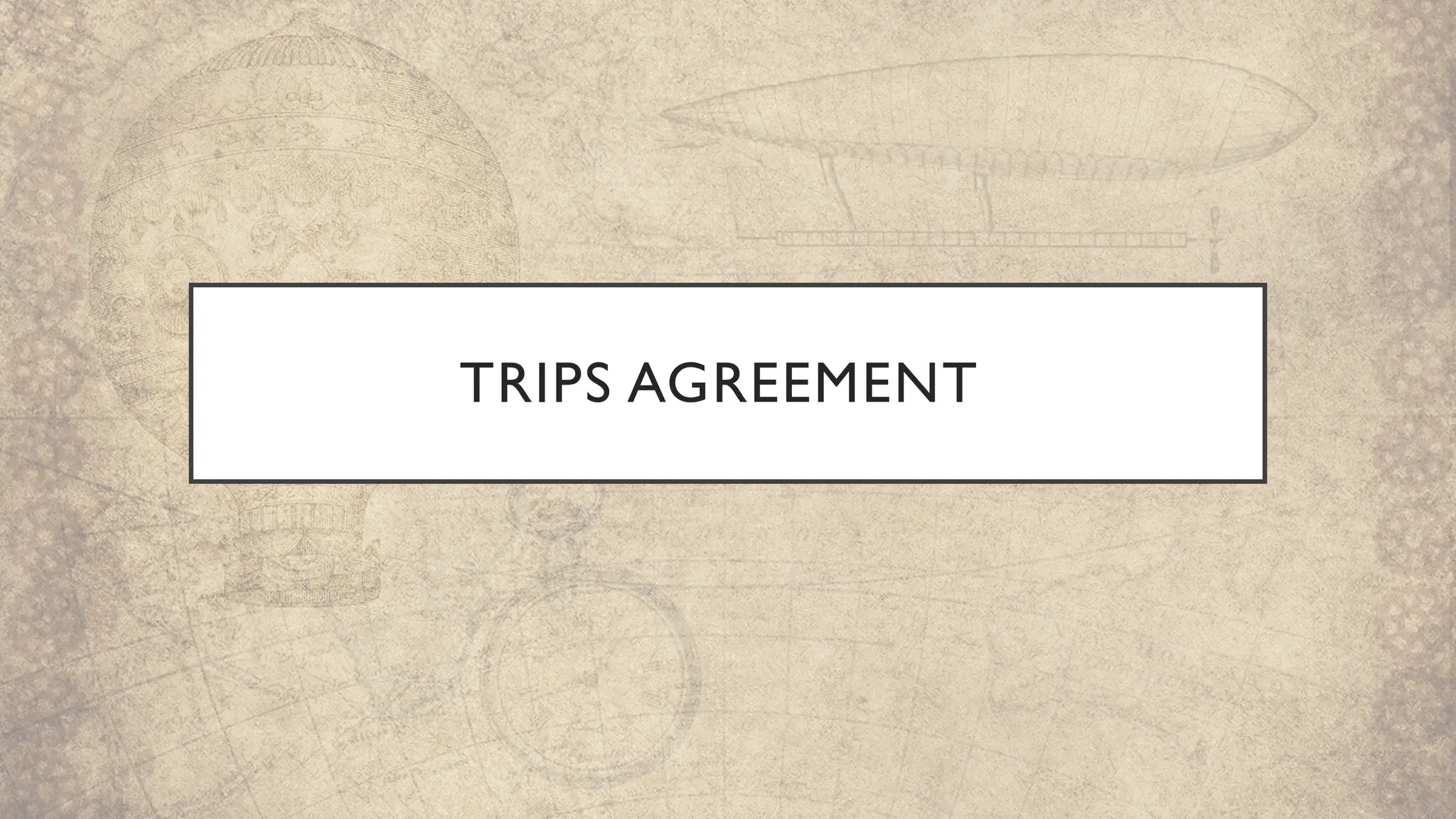 Trips agreement varsha science and use of | PPTX