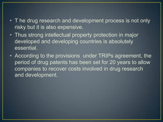 Trade Related Aspects Of Intellectual Property Rights (TRIPS) | PPTX