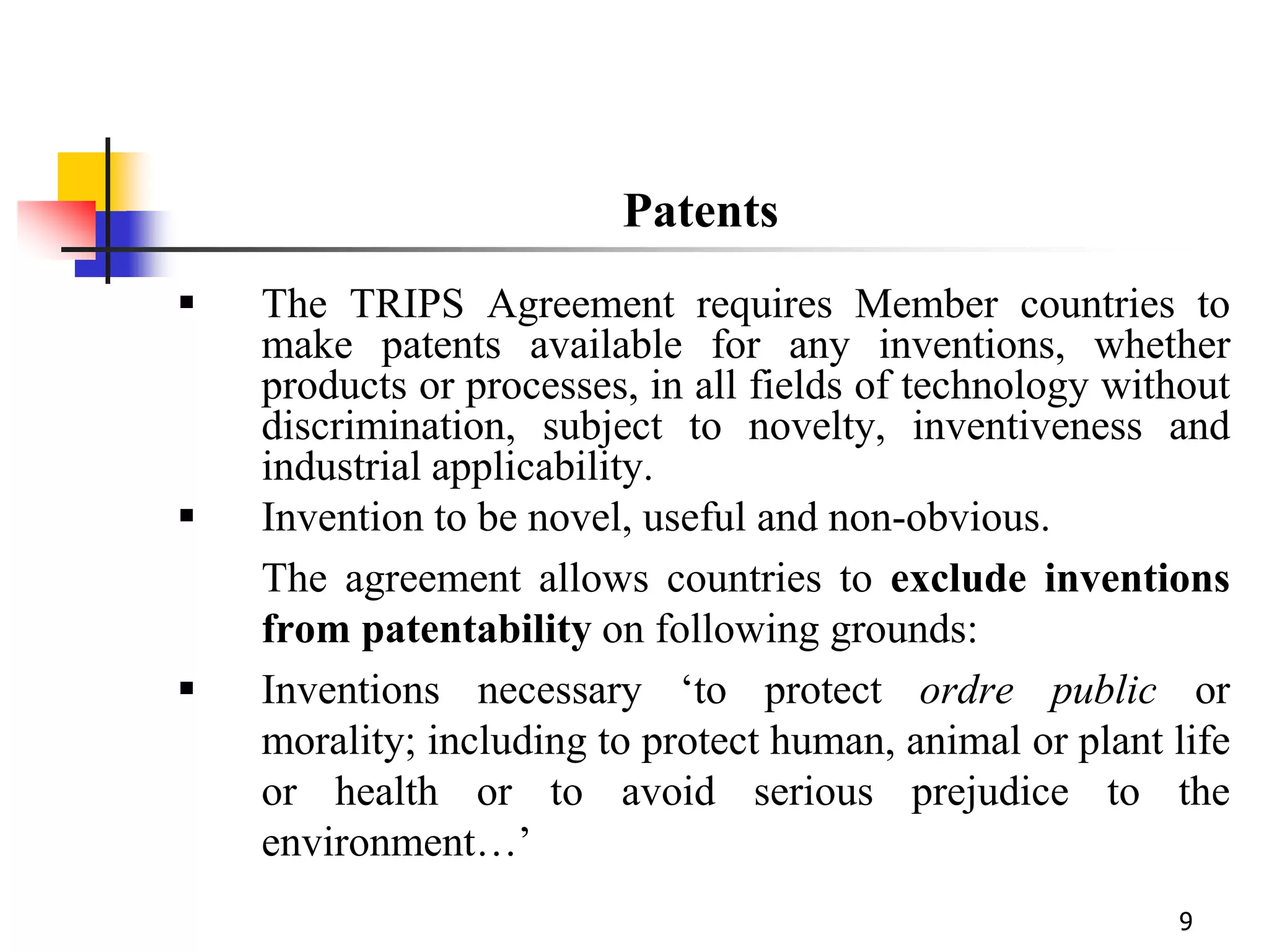 TRIPS ppt | PPTX