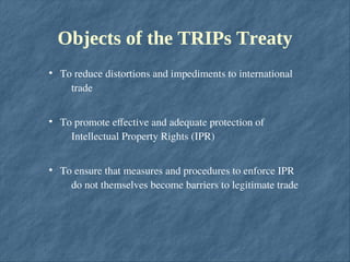 TRIPs Treaty and Computer Programs | PDF