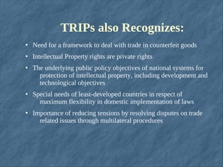 TRIPs Treaty and Computer Programs | PDF