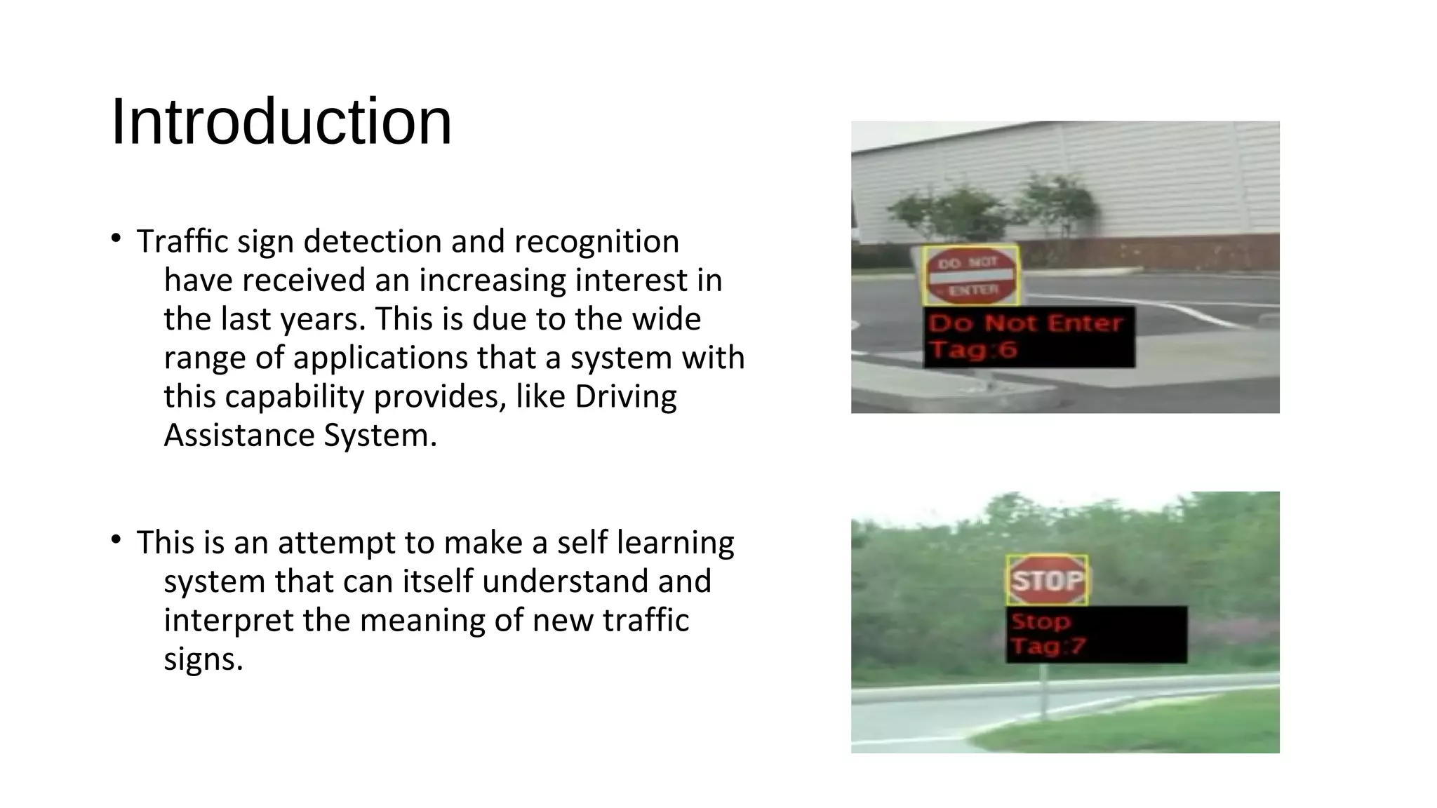 Computer Vision for Trafﬁc Sign Recognition | ODP