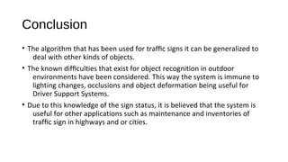 Computer Vision for Trafﬁc Sign Recognition | ODP