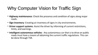Computer Vision for Trafﬁc Sign Recognition | ODP