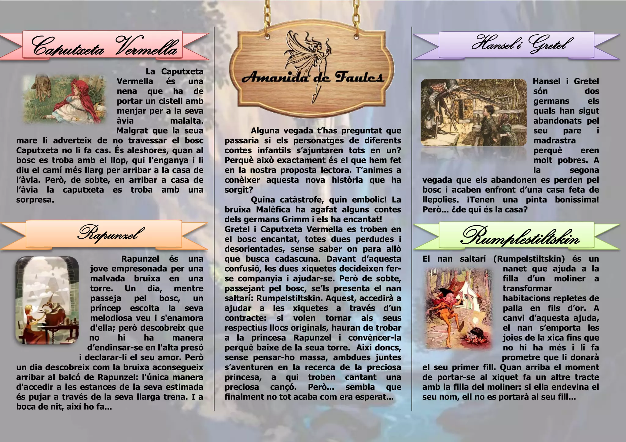 Triptic germans grimm | PPT