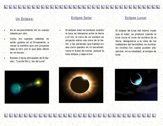 Triptico Los Eclipses