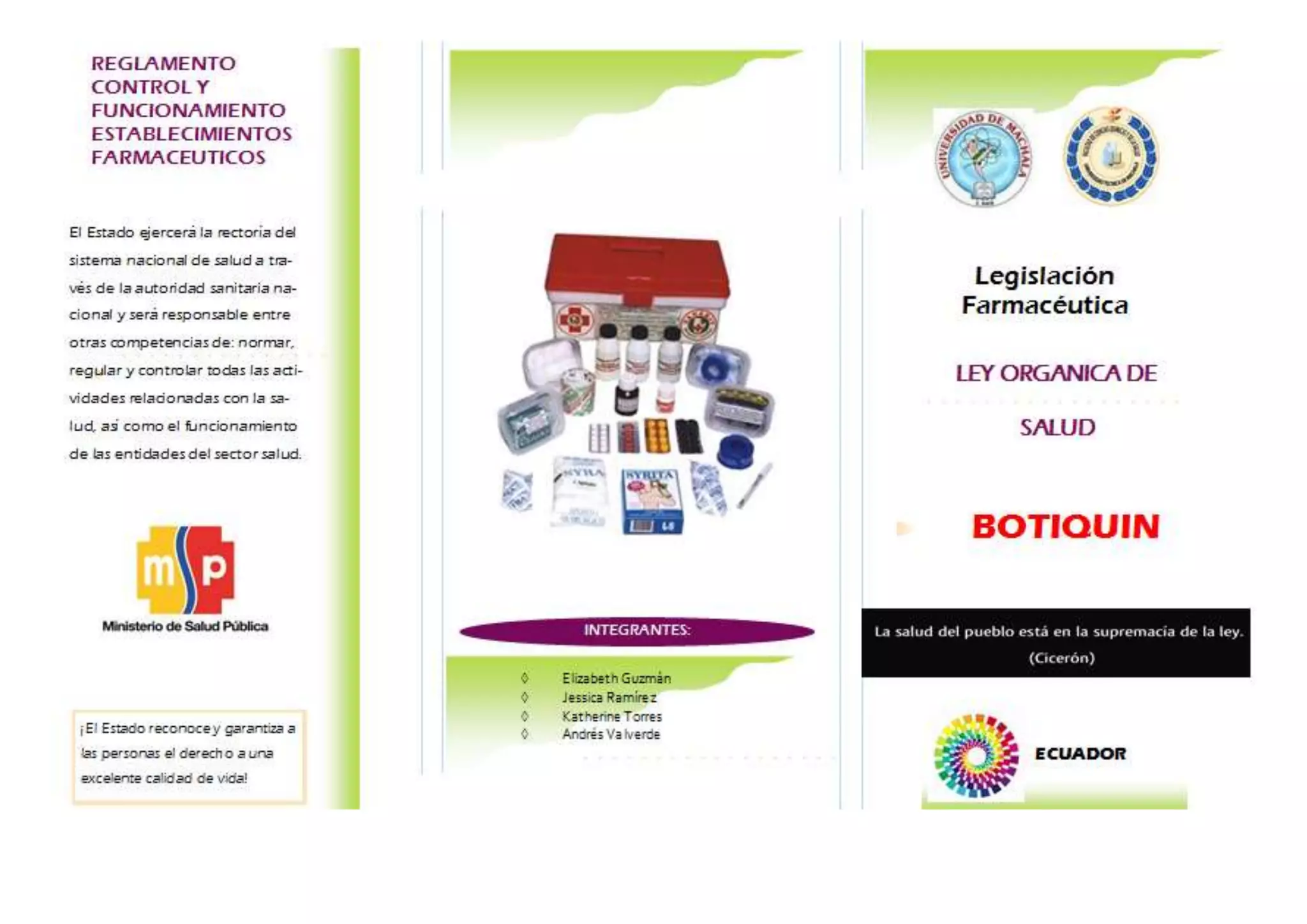 Triptico botiquin | DOCX