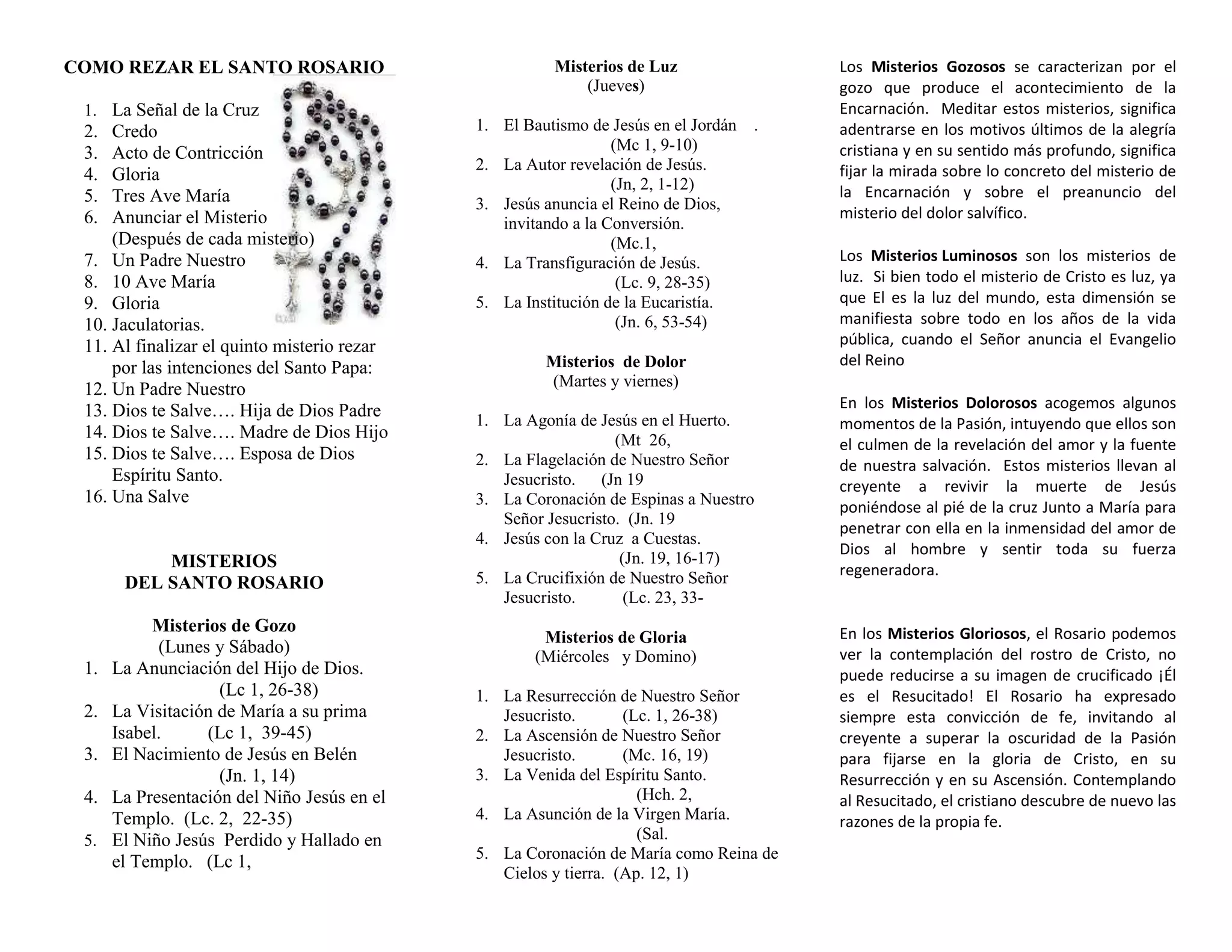 Triptico de la Santísima Virgen María - Madre de Dios y Madre Nuestra ...
