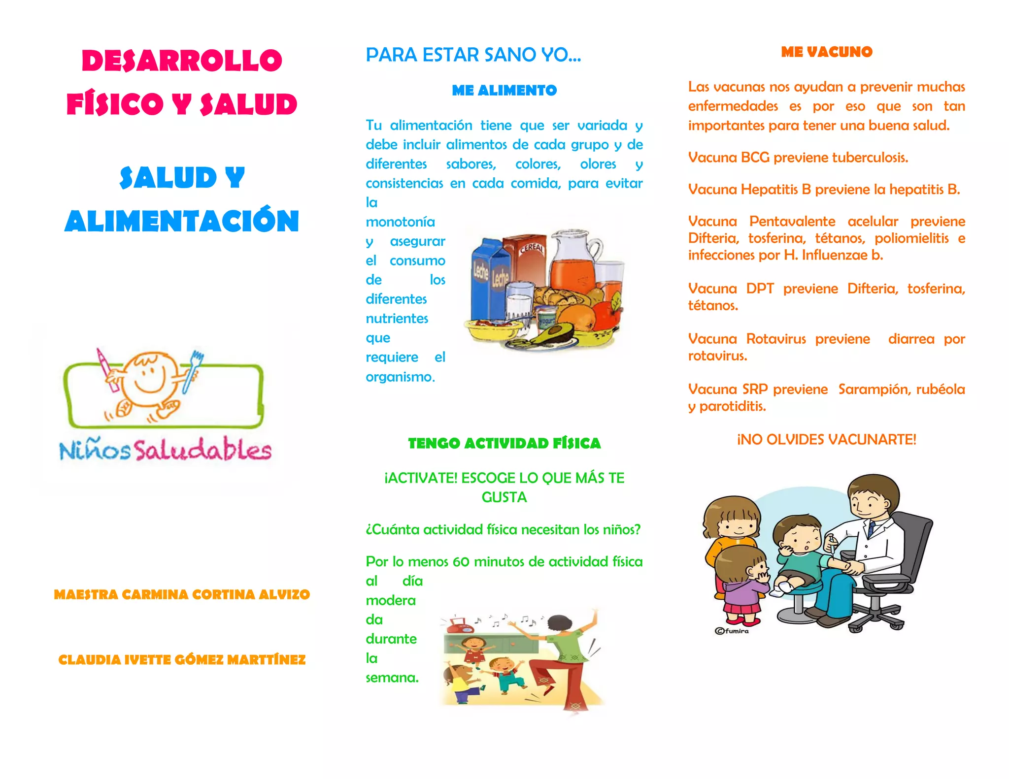 Triptico de salud | PPT