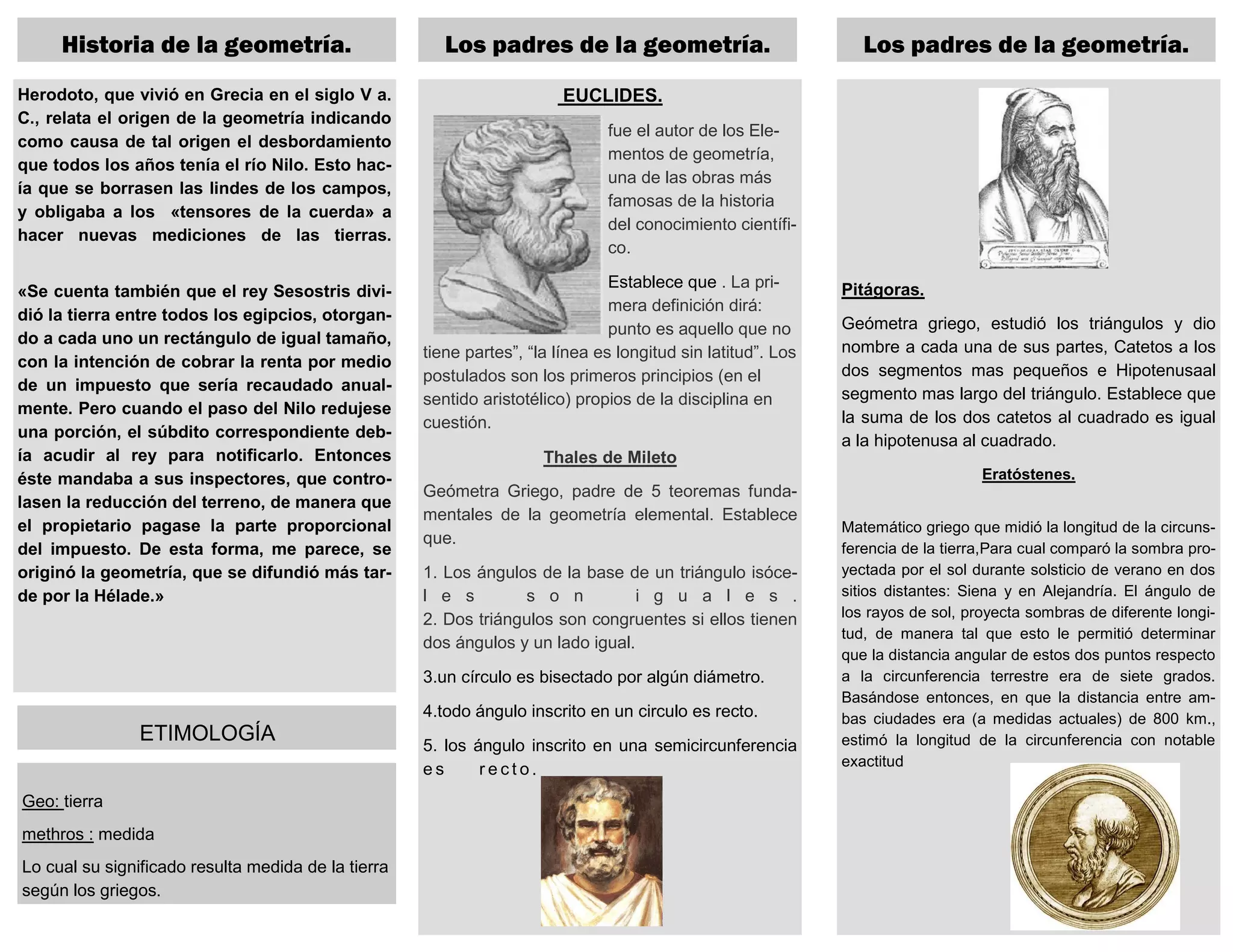 Triptico geometria | PDF