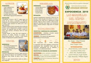 Triptico maravillas del aguaymanto | PPTX