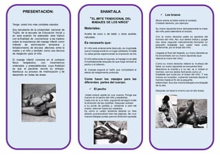 Triptico masajes shantala | DOCX