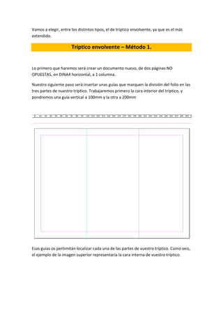 Tripticos que son y como se diseñan | PDF