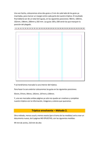 Tripticos que son y como se diseñan | PDF