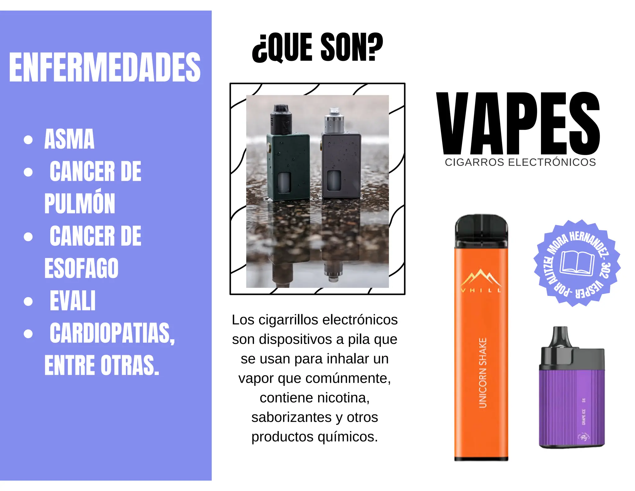 Tríptico Vapes de jajdjflslslsnfbdjskkssk | PDF