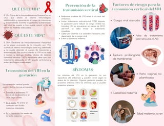 TRIPTICO VIH Y GESTACION Y SU IMPORTANCIA | PDF
