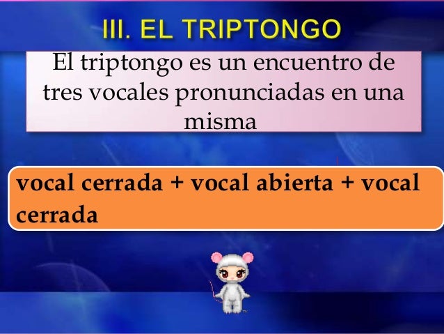 Que Es Un Triptongo Y 10 Ejemplos Coleccion De Ejemplo Images