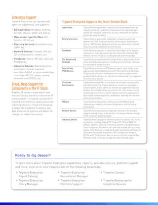 Tripwire enterprise 87_datasheet | PDF
