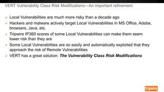 Advanced Vulnerability Scoring and Prioritization | PPTX