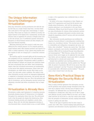 Virtualization Security Risks | PDF