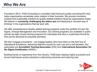 TriQA - An Introduction | PPTX